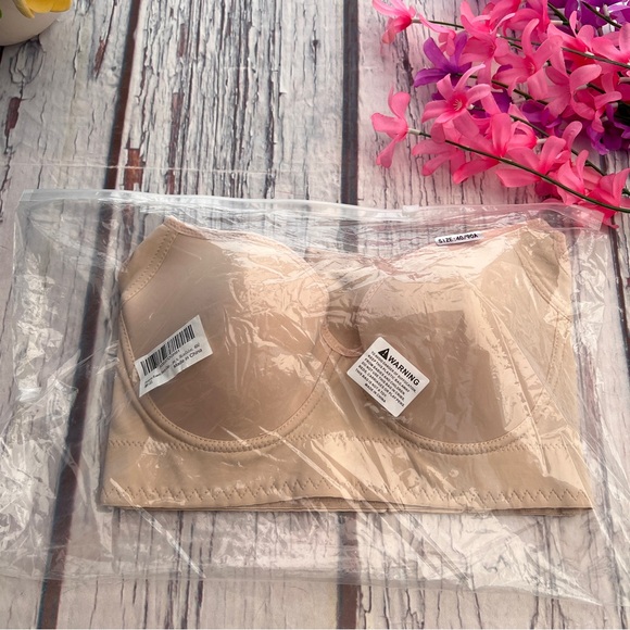 Funnpnn | Intimates & Sleepwear | Womens Deep Cup Skin Bra Hide Back ...